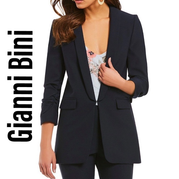 Gianni Bini | Jackets & Coats | Gianni Bini Navy Blue Jacket Sz | Poshmark